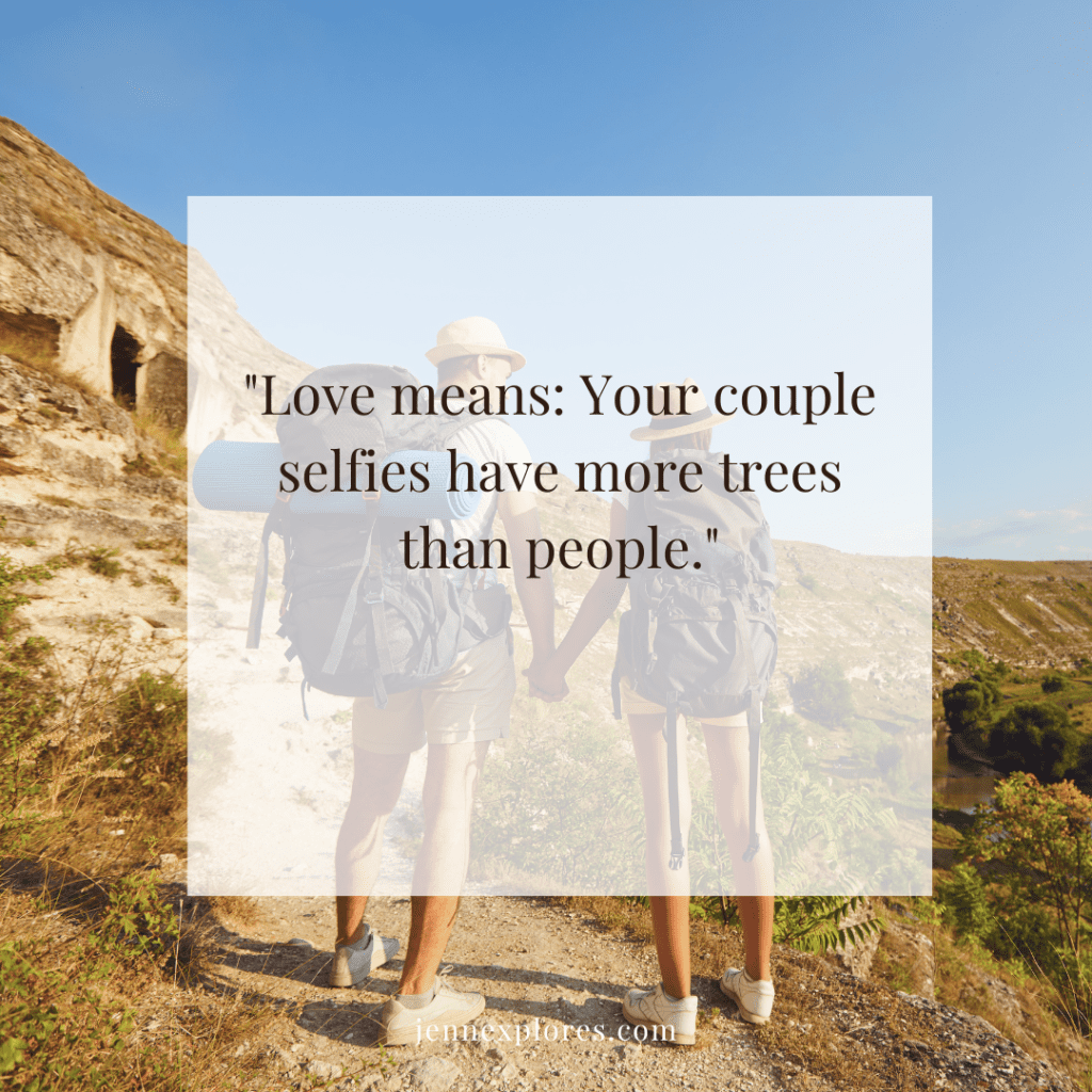 Funny Backpacking Quotes, Captions and Sayings